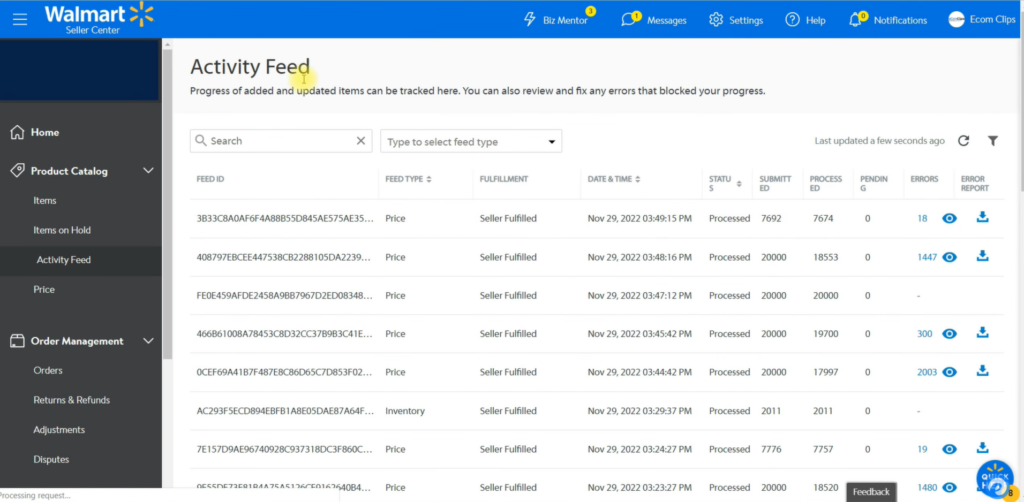 Efficient Ways to Upload Bulk Products on Walmart